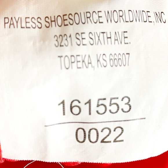 Payless | Bags | Anchors Up Red Ivory Beach Bag With Rope Handles ...